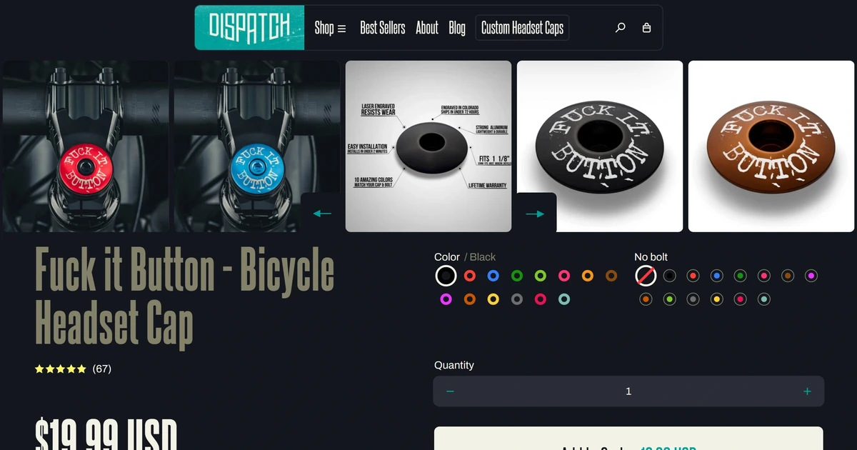 Dispatch Bike | Скриншот продукт